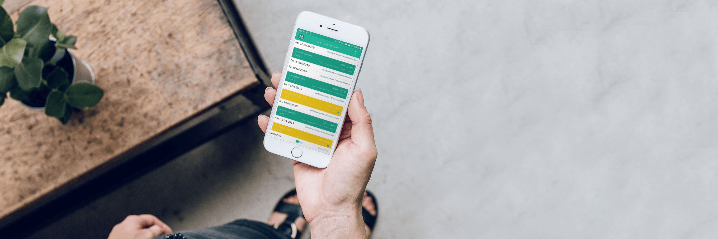Die neue Plan App von Papershift - Dein mobiler Dienstplan!