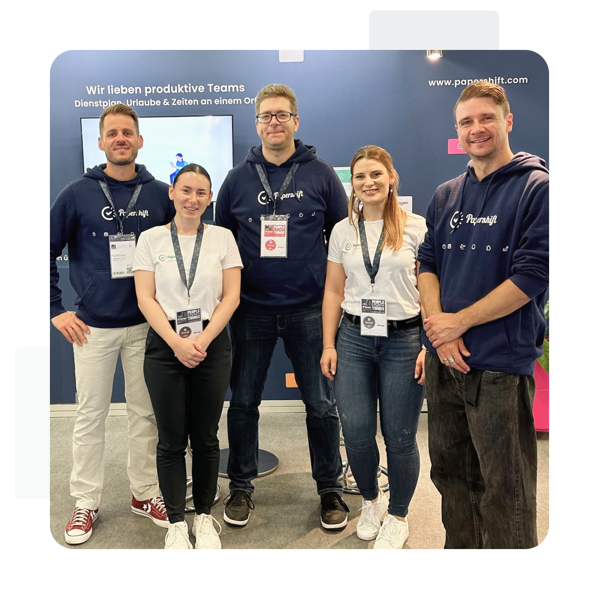 Triff Papershift auf folgenden Messen